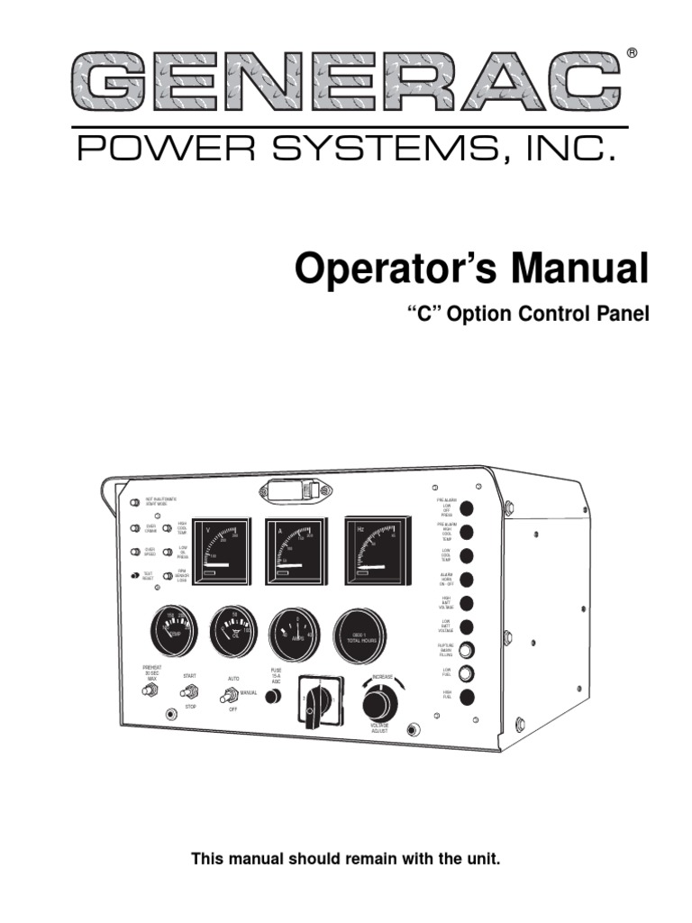 Manual Panel C | PDF | Switch | Relay
