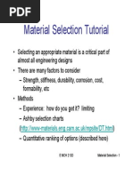 Lecture 5 Materials Selection Process | PDF | Engineering | Building ...