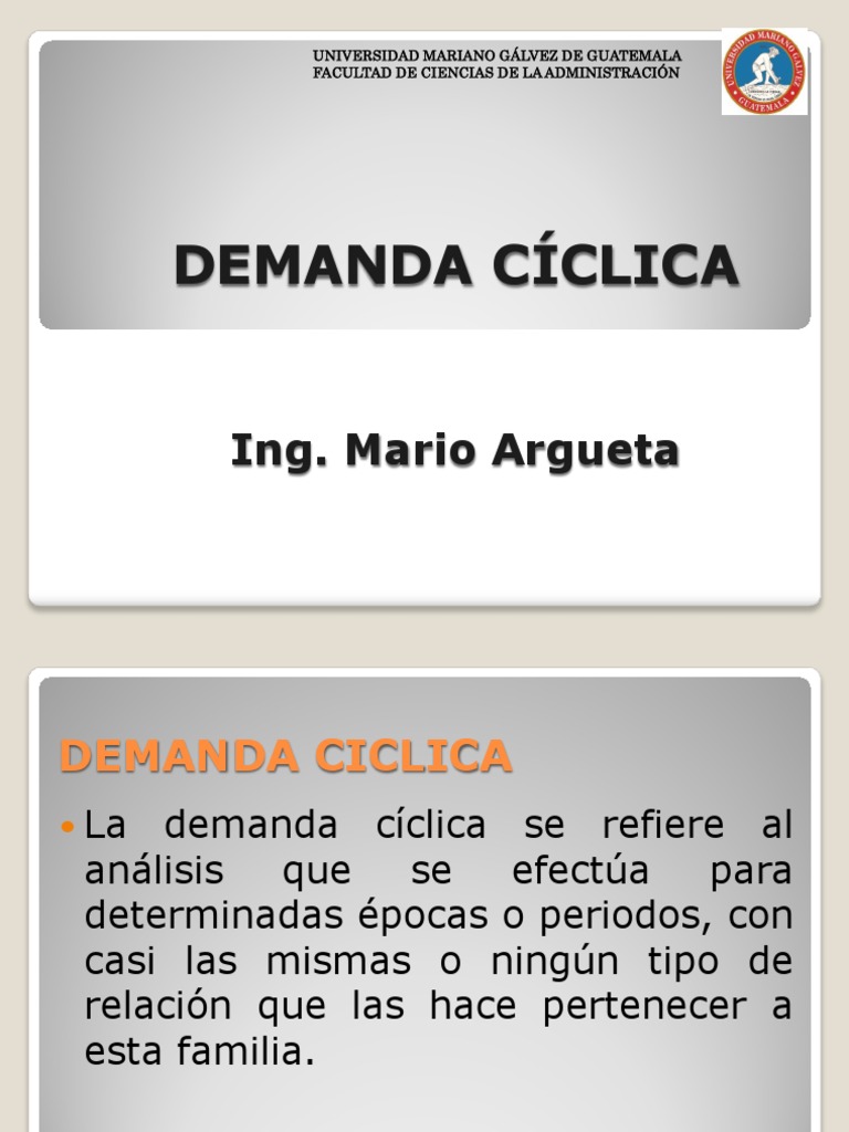 Análisis de la Demanda Cíclica | PDF | Porcentaje | Enseñanza de matemática
