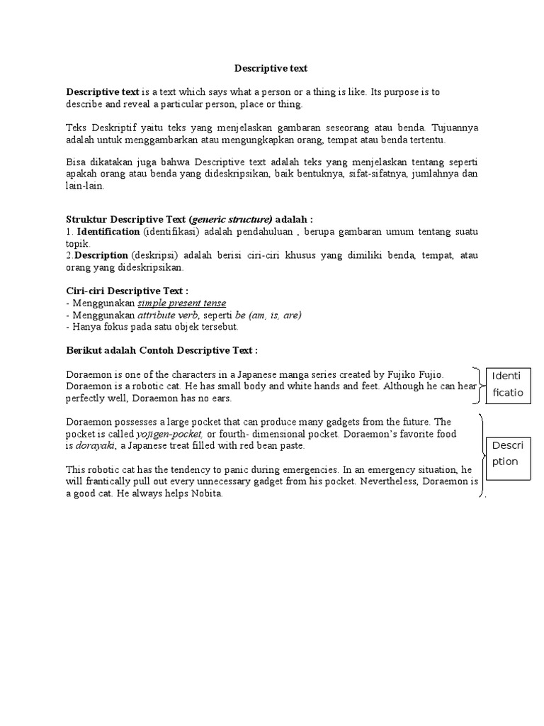 Descriptive Text | PDF | Nature | Business