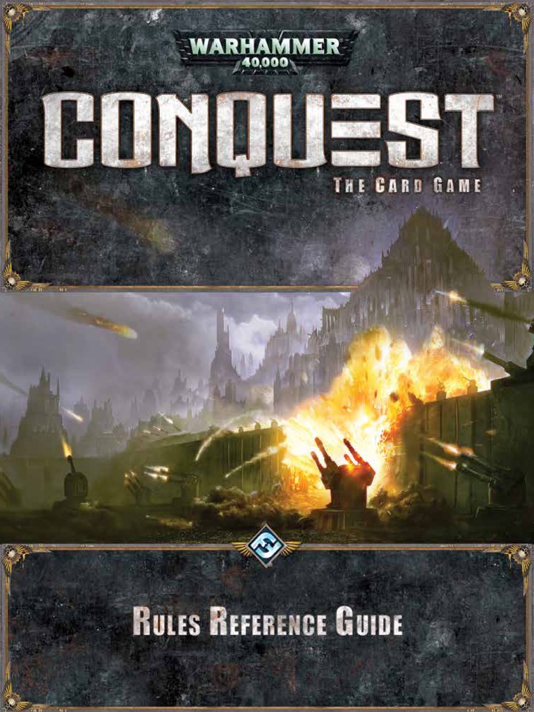 Conquest Rules-Reference-Web PDF | PDF