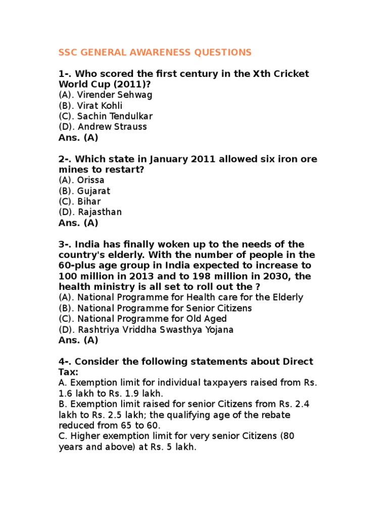 General Awareness | PDF | Coins