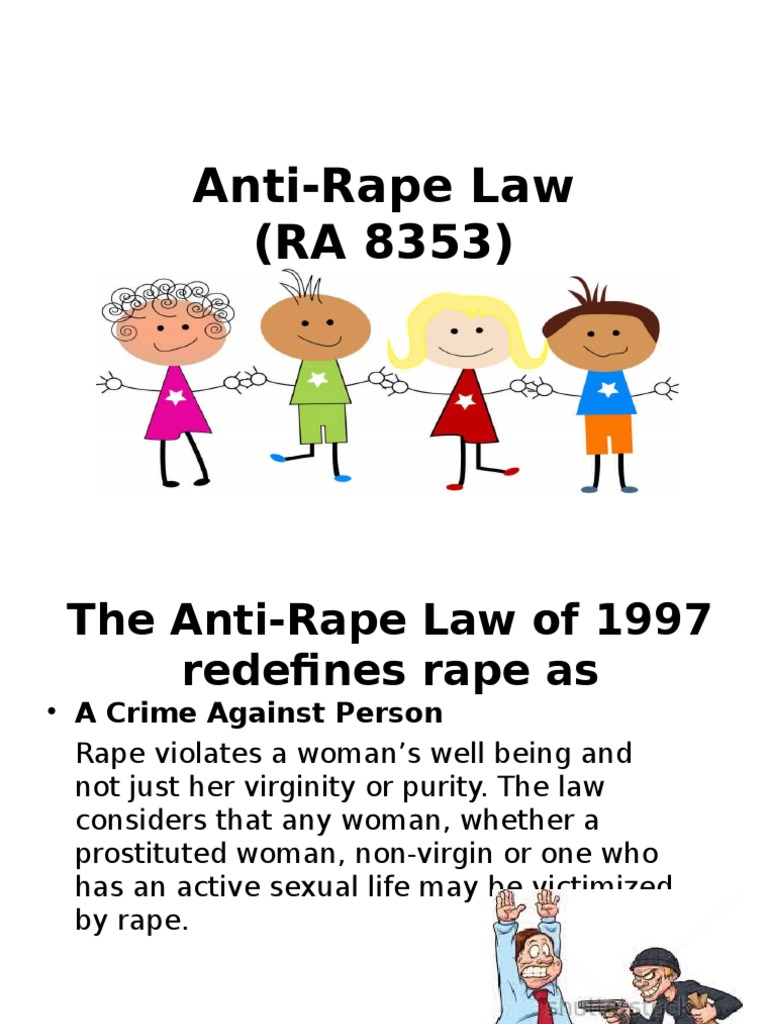 Anti Rape Law | PDF | Victimology | Rape