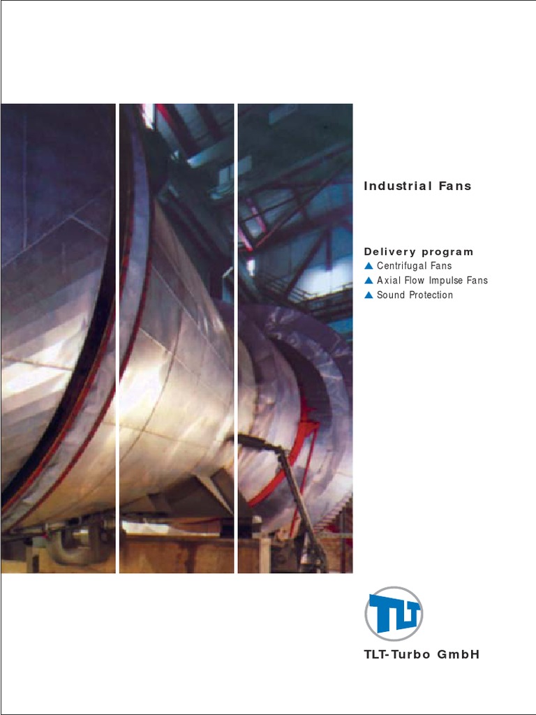 TLT Industrial Fans | PDF | Mechanical Fan | Sound