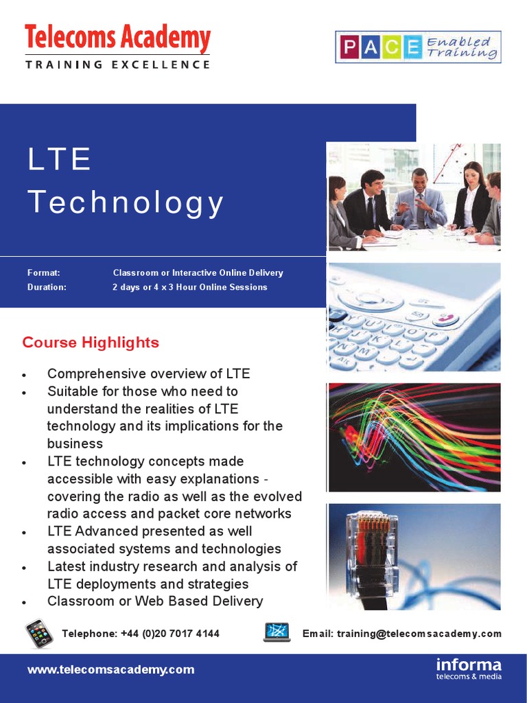 LTE Technology: Course Highlights | PDF | Lte (Telecommunication) | 4 G