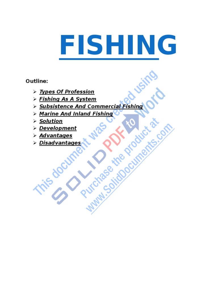 Fishing Geography Notes | PDF | Fish | Shrimp