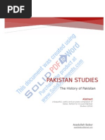 HISTORY OF PAKISTAN FOR O LEVELS Section 3 Notes | PDF | Benazir Bhutto ...