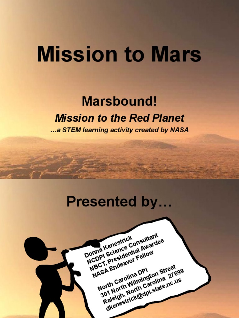 NASA Marsbound STEM Activity Guide | PDF | Mars | Nasa