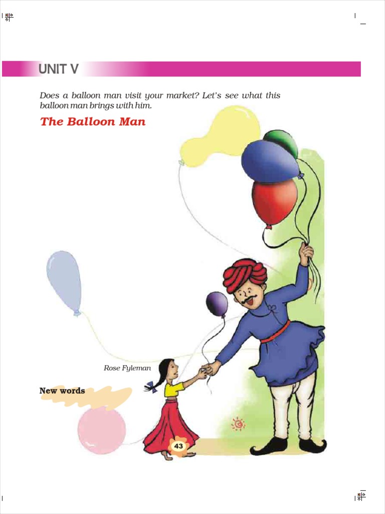 A Colorful Bunch: Exploring a Poem About a Balloon Man's Market Day ...