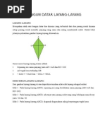Ciri dan Rumus Layang-Layang | PDF