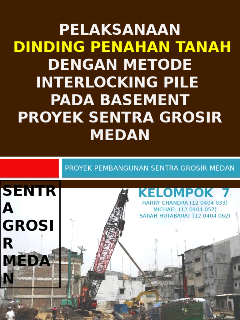 Pelaksanaan Dinding Penahan Tanah | PDF