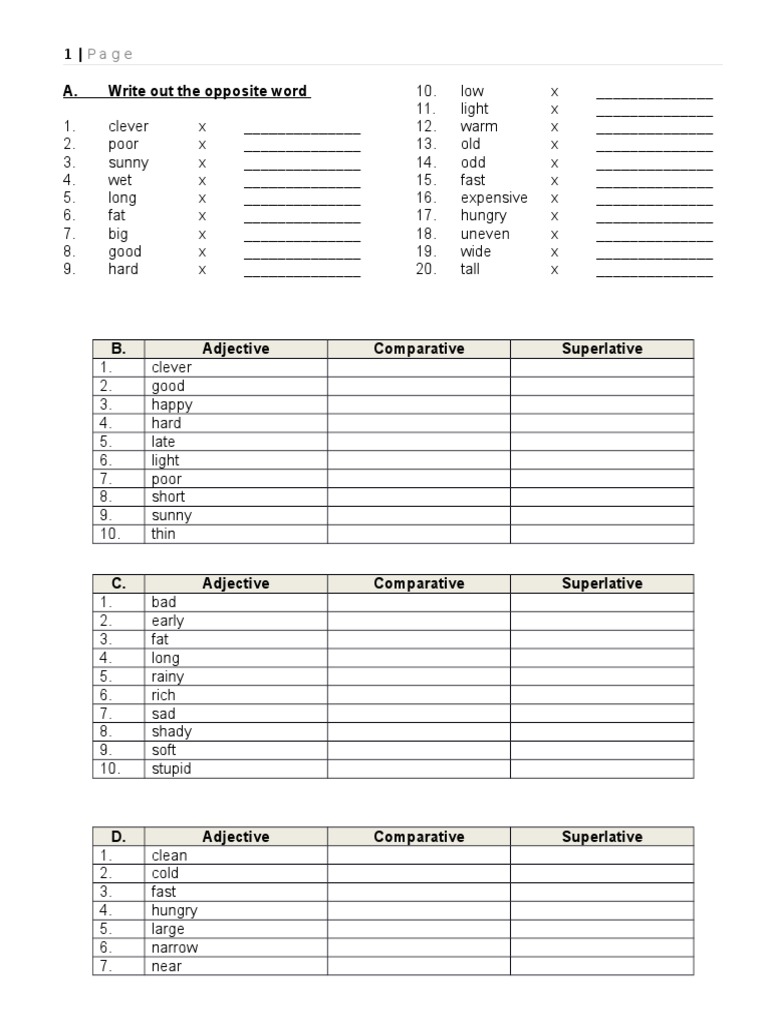 Exercise Form 1 | PDF | Onomastics | Syntax