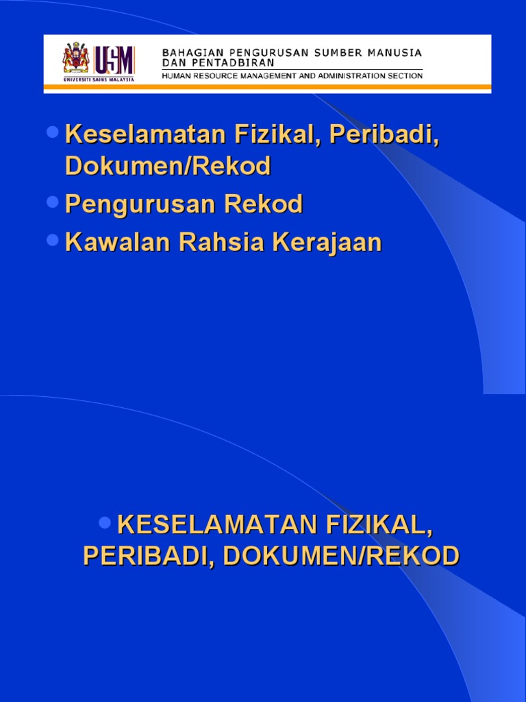 Warna Kulit Fail Terperingkat Rahsia | PDF