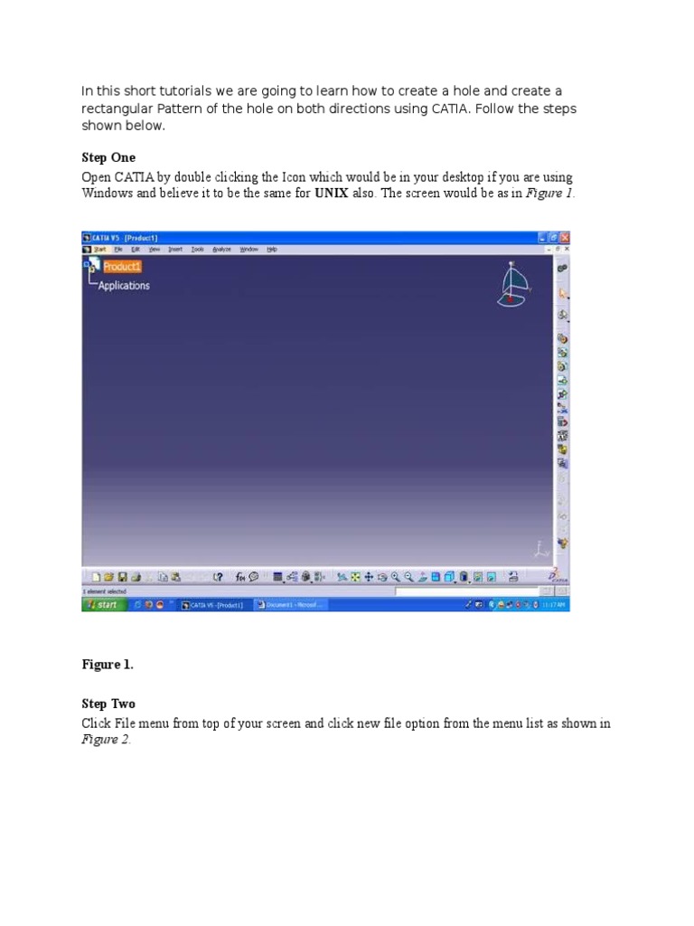 Catia New | PDF | Rectangle | Graphical User Interfaces