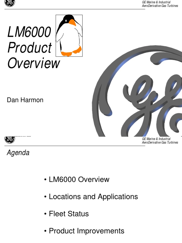 LM6000 | PDF | Gas Turbine | Energy Conversion