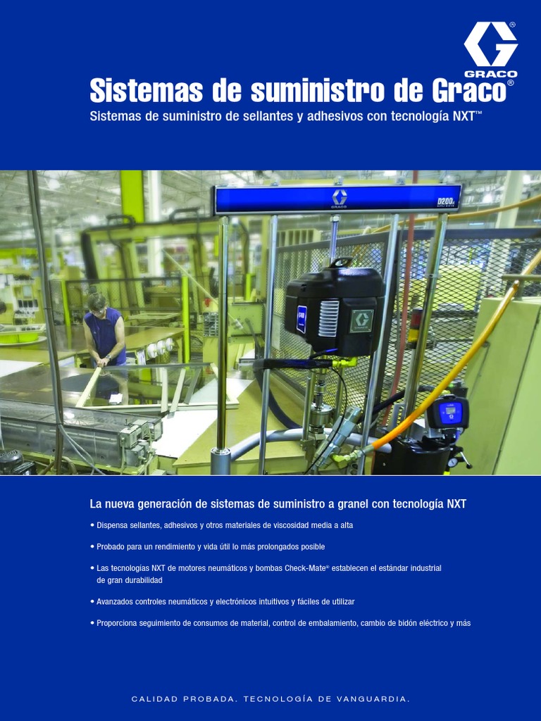 Catalogo General Graco Productos Viscosos | PDF | Neumático | Bomba