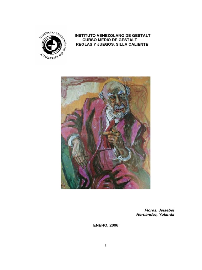 REGLAS, JUEGOS y SILLA CALIENTE | PDF | Terapia Gestalt | Psicoterapia