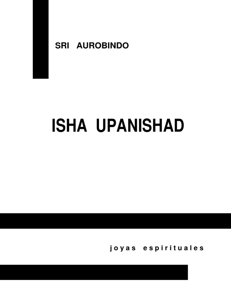 Isha Upanishad (Sri Aurobindo) | PDF | Alma | Movimiento (física)