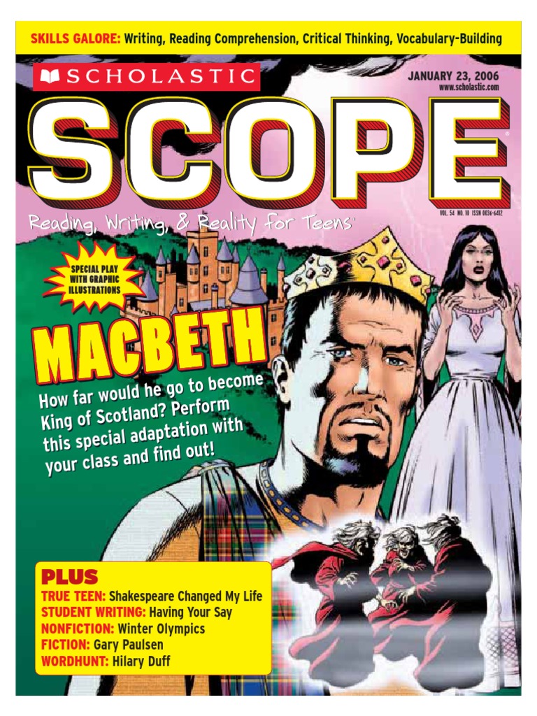 Macbeth - SCOPE Magazine Attachment 4 | Download Free PDF | Macbeth