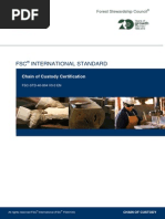 FSC COC Training - EP | PDF | Forest Stewardship Council | Business
