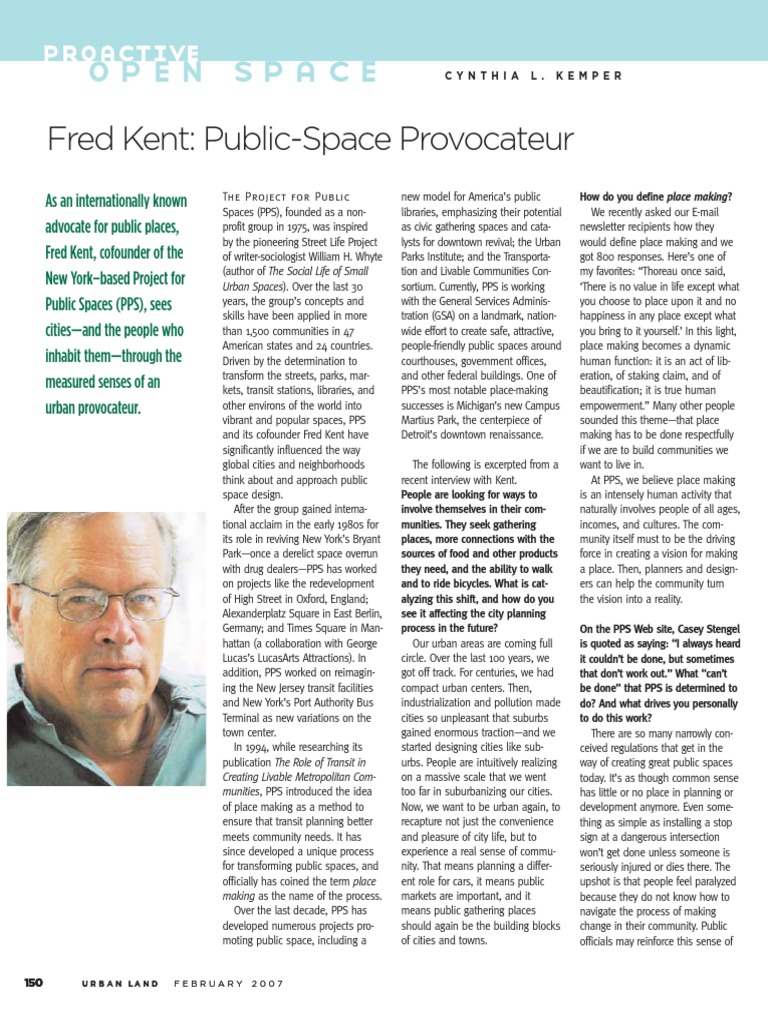 ULI Feb2007 Fred Interview | Download Free PDF | Manhattan | Transport
