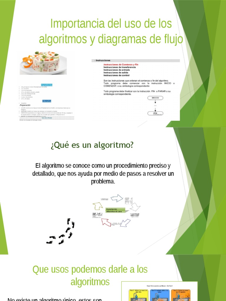 Importancia Del Uso de Los Algoritmos y Diagramas de Flujo | PDF ...