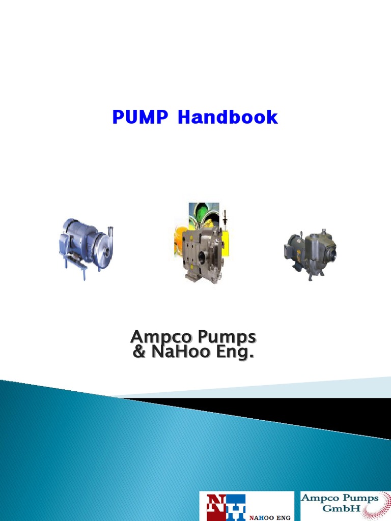 펌프 교육 자료 (Ampco Pump - Nahoo) | PDF