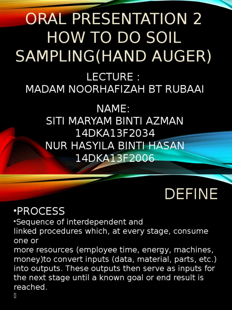 Oral Presentation2.Pptx (Repaired) | PDF | Clay | Soil