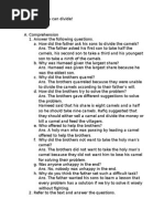 Unseen Poem For Class 5 | PDF