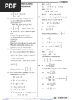 Calculus Cheat Sheet Part 1 | Trigonometric Functions