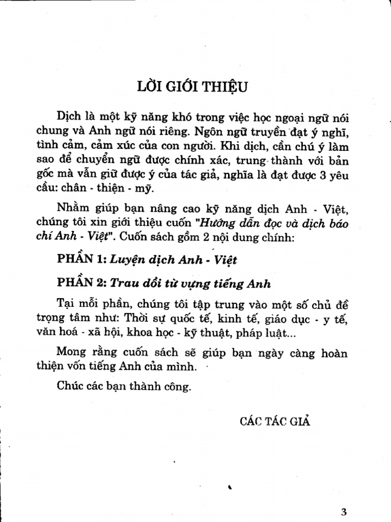 Huong Dan Doc Va Dich Bao Chi Anh-Viet | PDF | Unrest