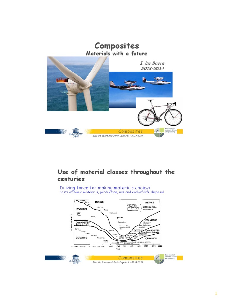 Composites: Use of Material Classes Throughout The Centuries | PDF ...