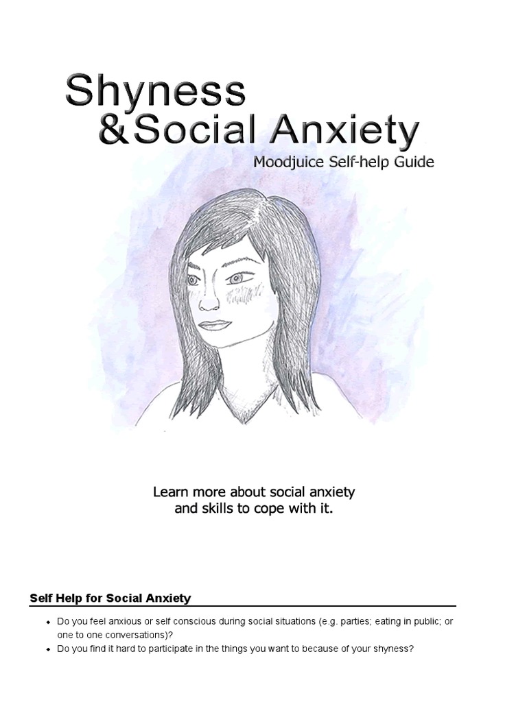 MOODJUICE - Shyness & Social Anxiety - Self-Help Guide | PDF | Social Anxiety | Anxiety