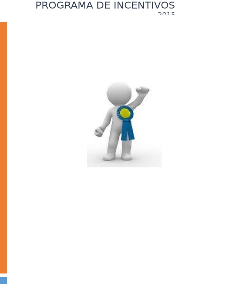 Programa de Incentivos | PDF | La seguridad | Motivación