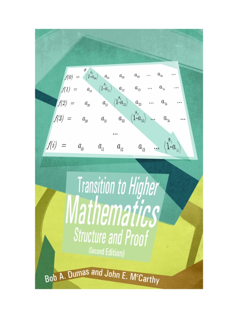 Transition To Higher Mathematics - Structure and Proof (Second Edi ...