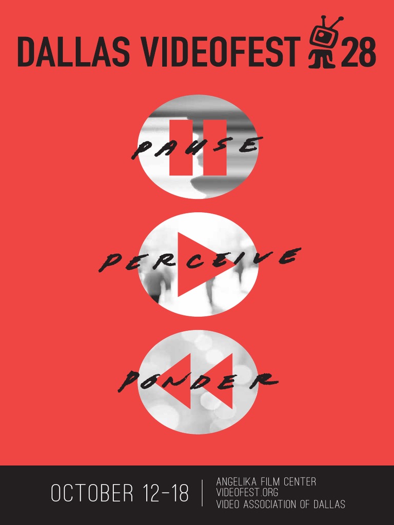 Dallas VideoFest 28 Program | PDF | 3 D Film | Conducting