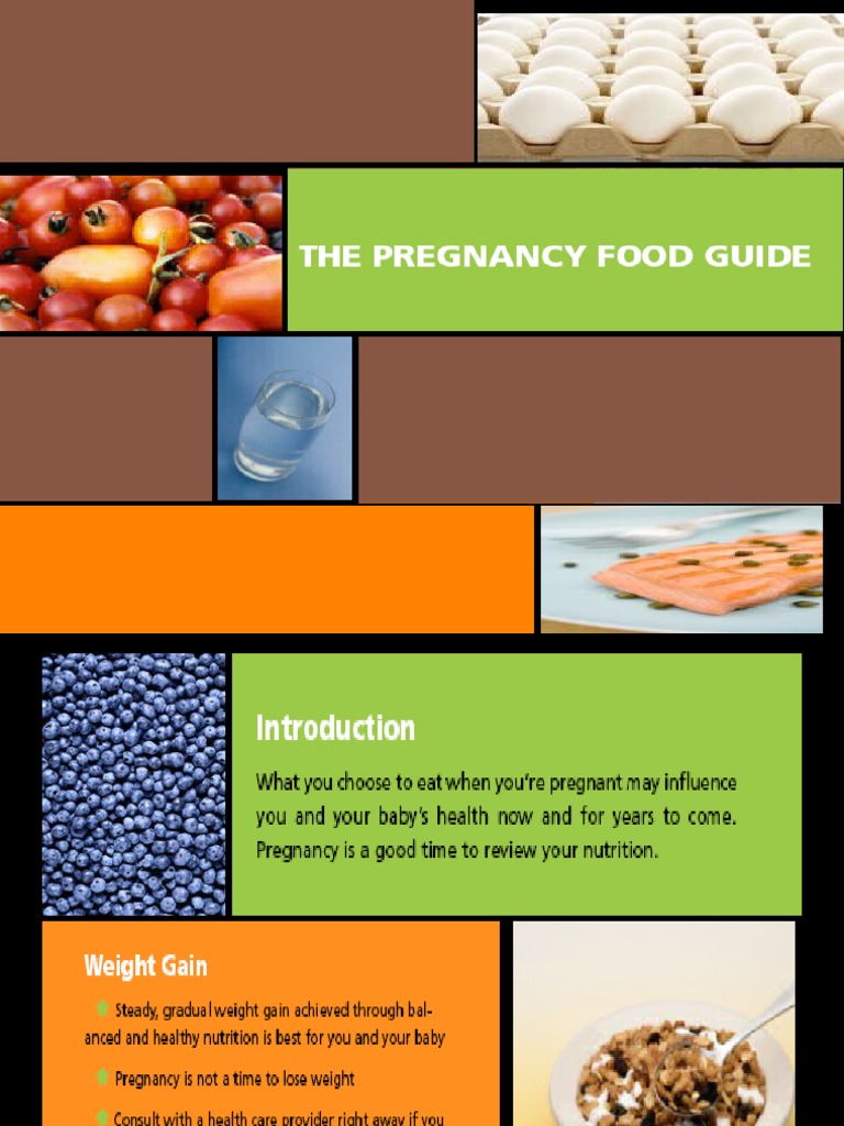Pregnancy Food Guide | PDF | Fat | Dietary Supplements