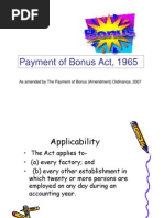 Form D: Annual Bonus Return 2023 | PDF