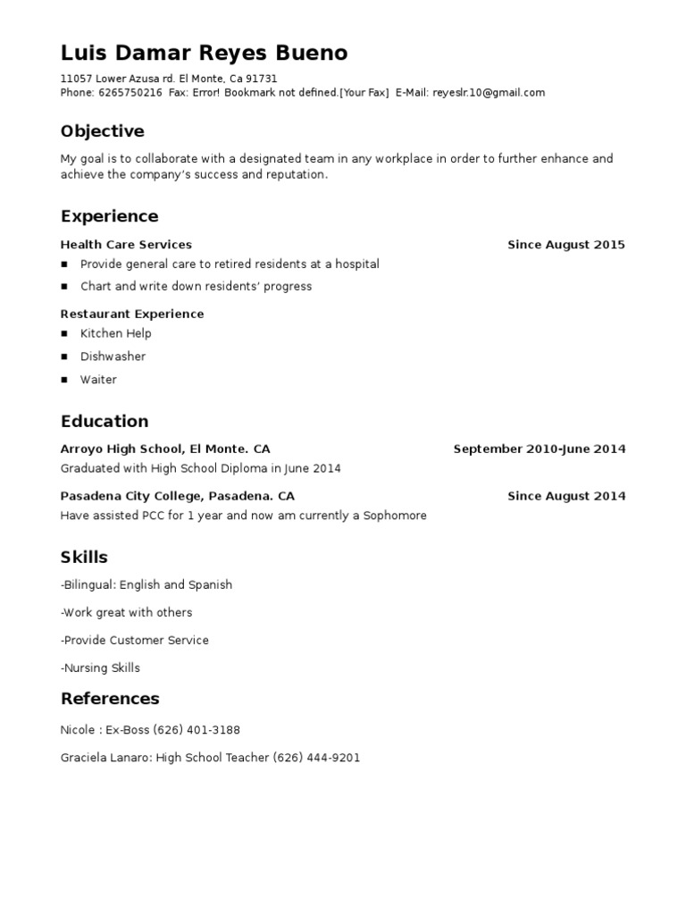 Luis Resume | PDF | Career & Growth