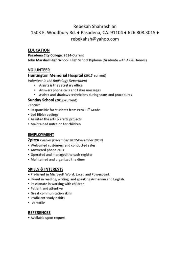Resume Syp | PDF