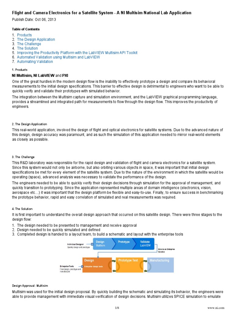 LabVIEW Multisim Tutorial | Download Free PDF | Simulation | Engineering