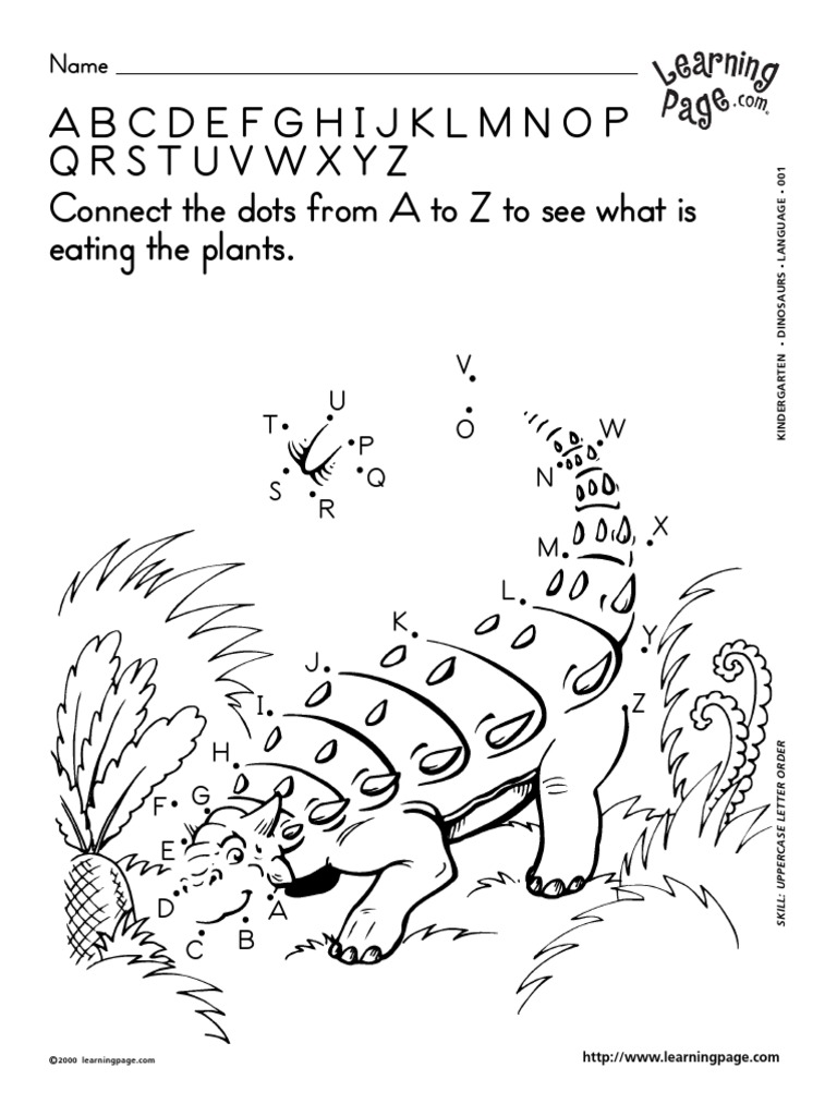 Alpha Dinosaurs1 | PDF | Tyrannosaurus | Letter Case