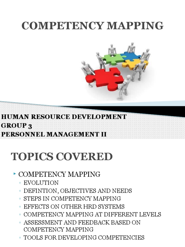 Competency Mapping: Human Resource Development Group 3 Personnel ...