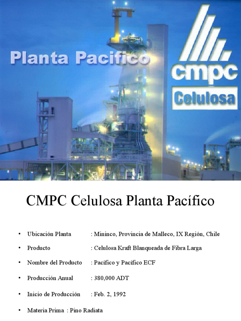 Presentación CMPC Pacifico | PDF | Materiales | Química