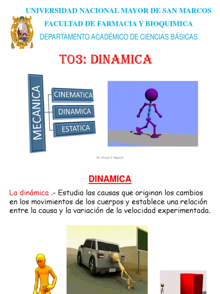 Fundamentos de la Dinámica Física | PDF | Fricción | Peso del cuerpo humano