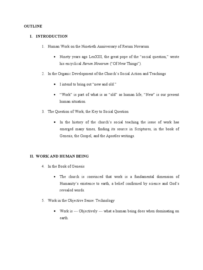 Understanding Laborem Exercens | PDF | Employment | Theology