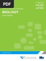 VCE Biology Study Design 2022-2026 | PDF | Methodology | Science