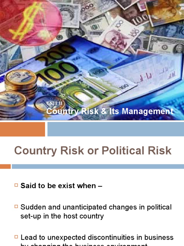 Country Risk Management | PDF
