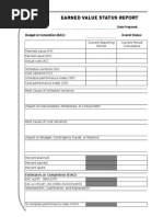 PMP - The 12 Essential EVM Formulas Cheat Sheet | PDF