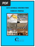 Construction Company Profile Template Word | PDF